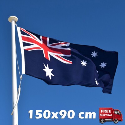 Australian Flag Large Aussie Flag Australia Day Oz Heavy Duty Outdoor ...