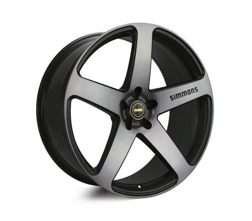 NEW VW TRANSPORTER T5, T6 WHEELS PACKAGE: 22x9.5 Simmons FR-C Black ...