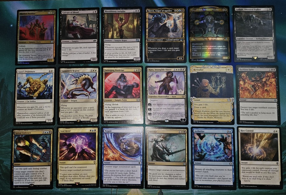 ELITE Oloro, Ageless Ascetic Lifegain Commander Deck EDH MTG Magic the ...