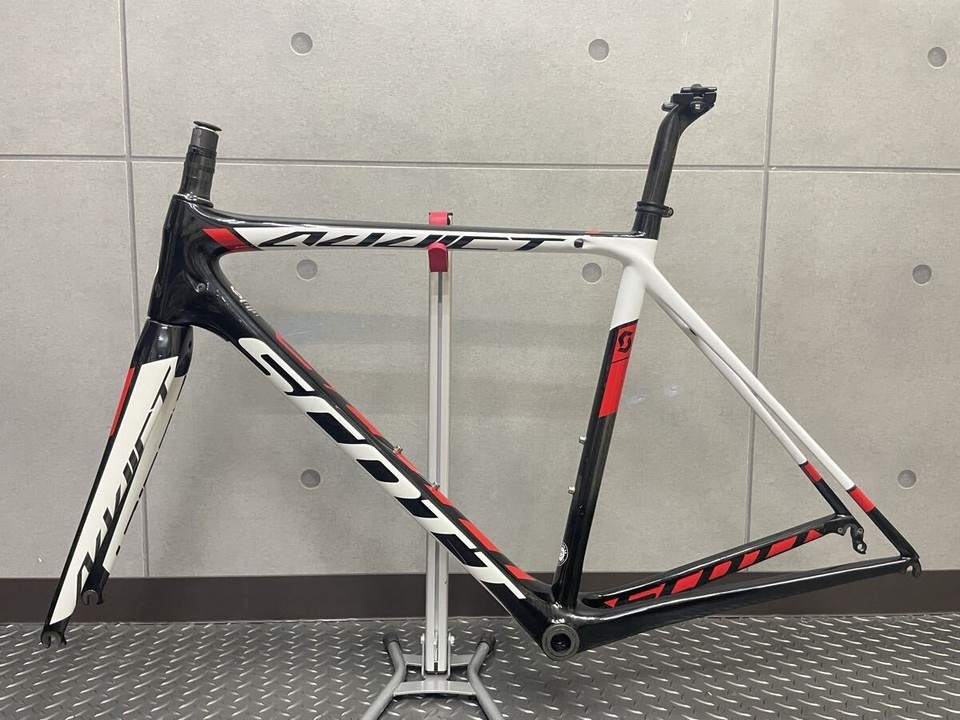 Scott Addict 20 2015 M Size Full Carbon Rim Brake Road Bike Frame From ...