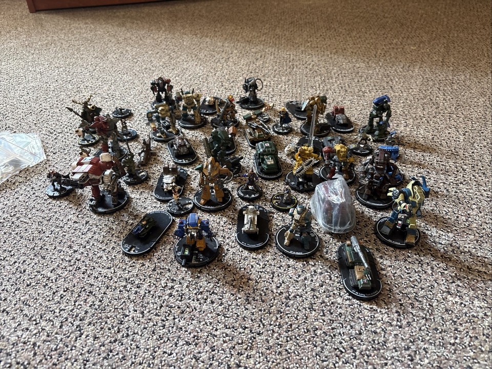 Miniature Lot WH Heroclix And Mechwarrior AVP | eBay