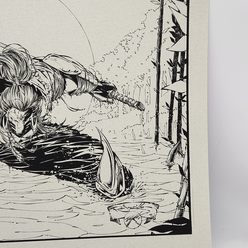 Print Sketch Mark Pajarillo Signed Extreme Studios Young Guns Golden Apple Comic | eBay