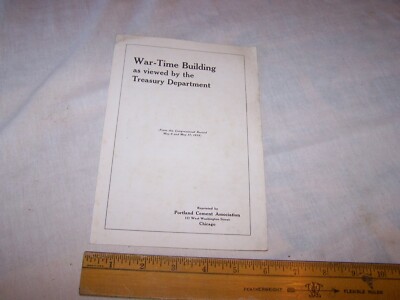 1918 WAR TIME BUILDING as viewed by the TREASURY DEPARTMENT - Home ...