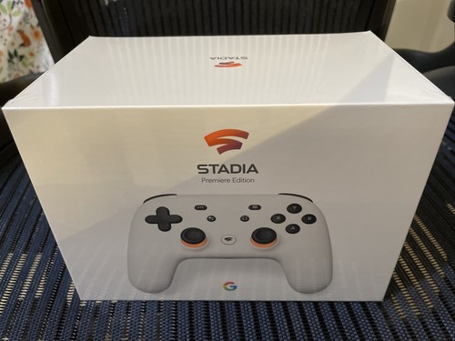 Brand New In Box Google Stadia Premiere Edition Controller w/Chromecast ...