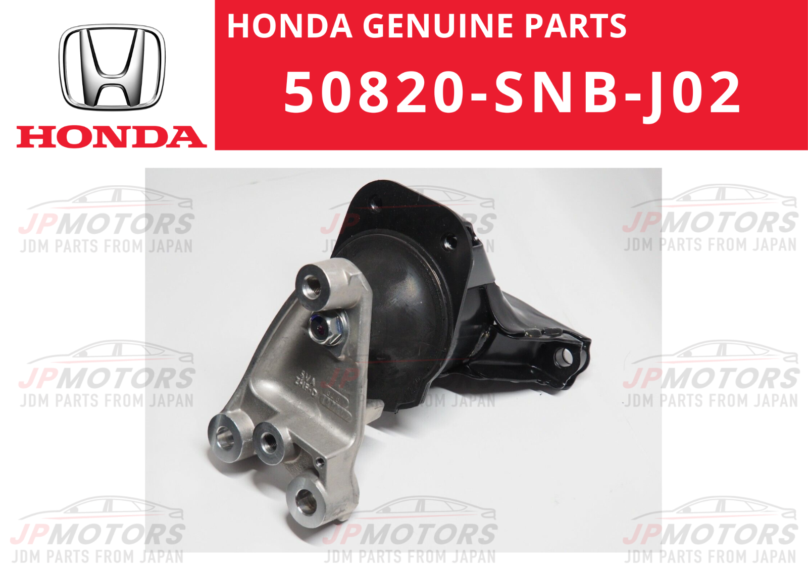 Honda Genuine 06-11 Civic 1.8L Engine Side Mounting Rubber 50820-SNB ...