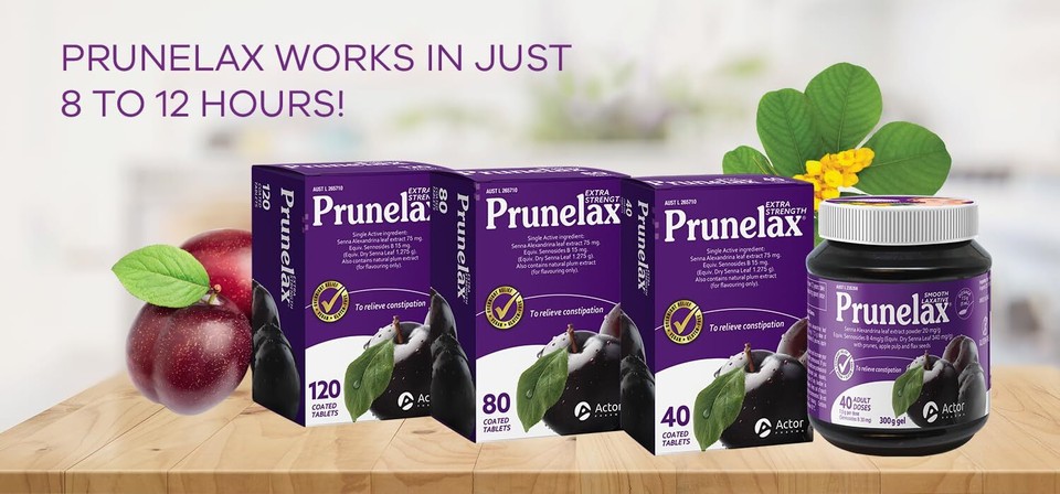 Prunelax Tablets - Extra Strength Natural Laxative Supplement ...