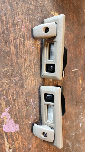 1994 1995 1996 Chevy Impala SS Rear Gray Map Lamp Lights Assembly 94 95 ...