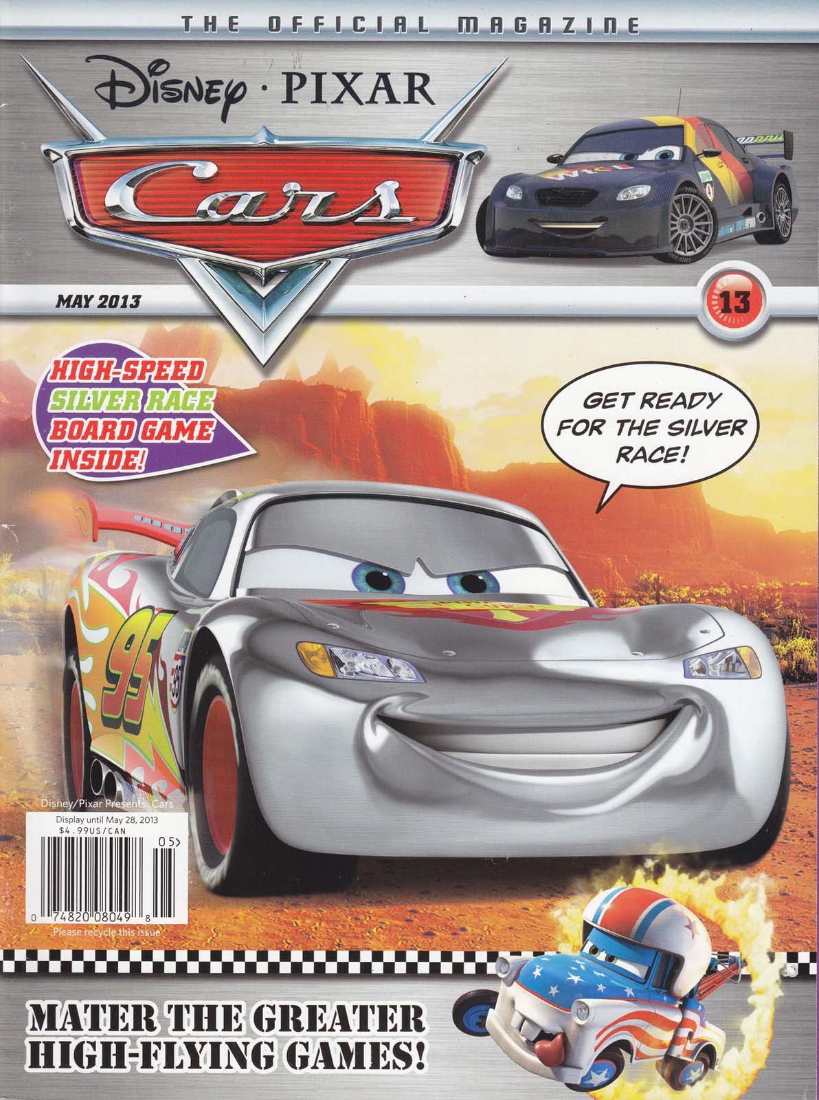 Disney/Pixar Cars Magazine #13 FN; Disney | Silver Race Board Game - we ...