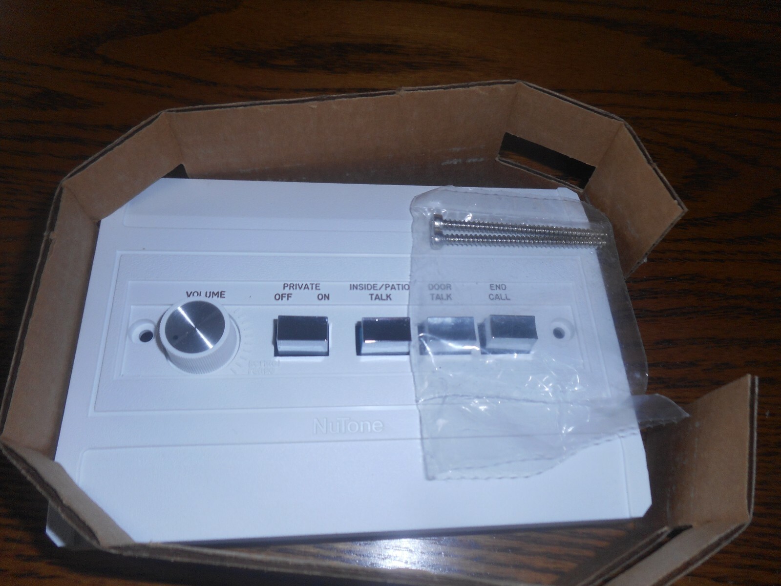 Nutone IC-401WH Inside Remote Control Bright White Finish - New open ...