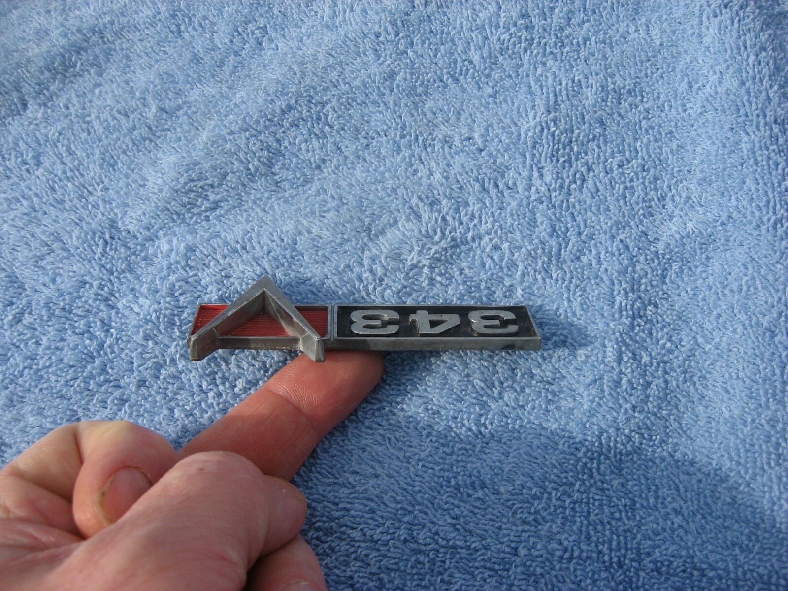 1968 1969 AMC AMX 343 emblem | eBay