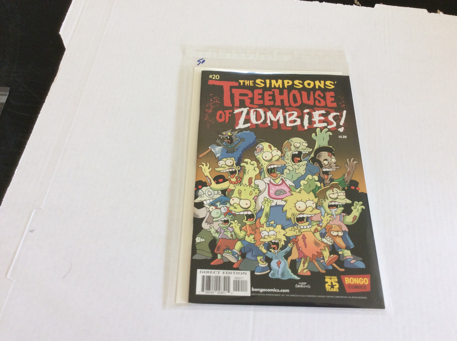 The Simpsons Treehouse of Zombies Comic #20 | eBay