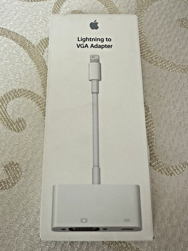 Apple Lightning to VGA Adapter for iPad/iPhone/iPod | OEM | MD825ZM/A ...
