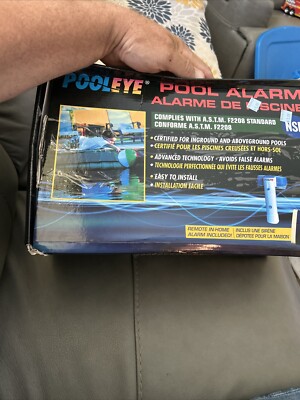 PoolEye Immersion Mountable Pool Alarm Compatible w Aboveground ...