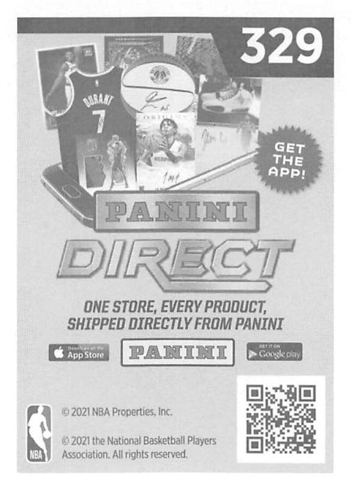 Andrew Wiggins 2020-21 Panini Stickers #329 NBA Warriors Foil ID:121695 ...