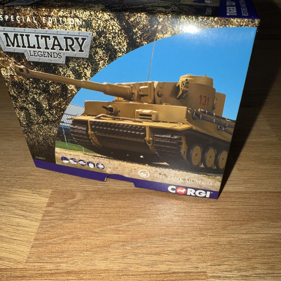 Corgi Special Edition Tiger 131 1:50 Diecast Tank | eBay UK