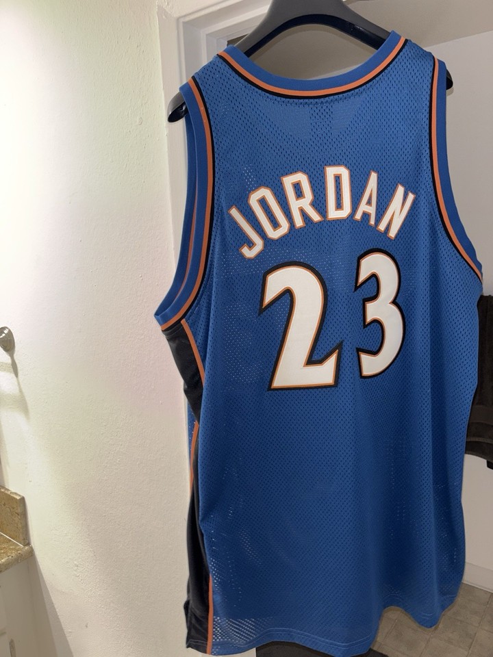 Authentic Nike Pro Cut Michael Jordan Washington Wizards Jersey Size 52 ...
