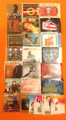 33 Disc Rock Pop Compilation Music CD Album Bundle PVC Sleeves, No ...