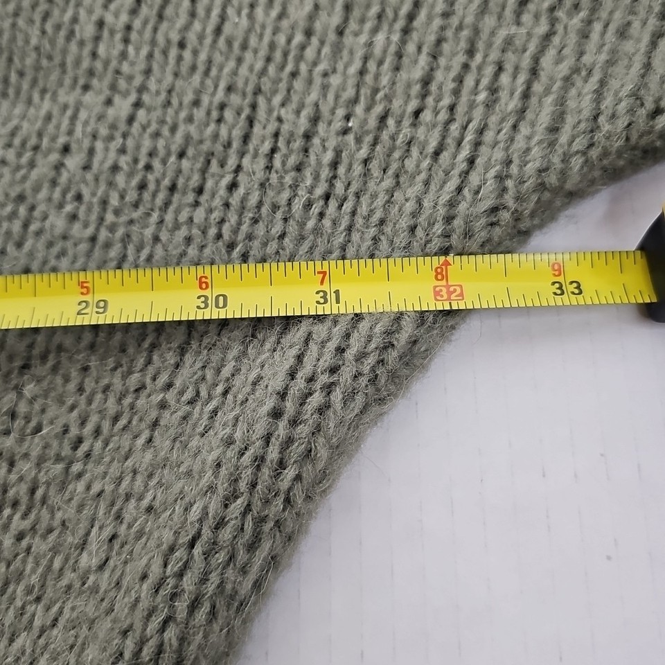 Colette Italy Dusty Green Oversized Slouchy Sweater M/L Acrylic Mohair ...