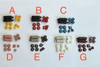 AUTHENTIC original dsi xl used buttons- pick your color- FAST SHIPPING ...