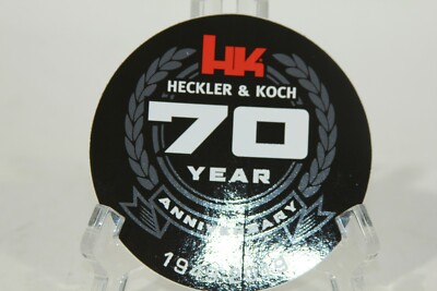 HK Heckler & Koch Decal Sticker 70th Anniversary Limited Edition 4 in ...