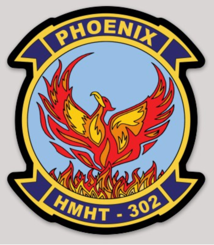 Officially Licensed USMC HMHT-302 Phoenix 2020 Sticker | eBay