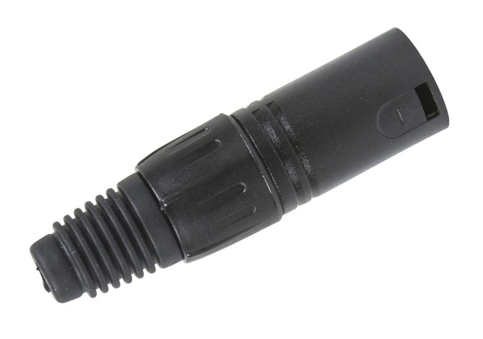 DMX daisy chains XLR 3-Pin Male DMX 120Ω Terminator, CablesOnline DMX ...