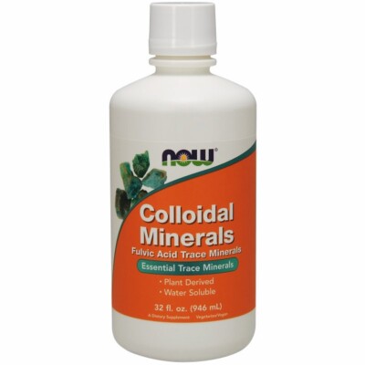 Colloidal Minerals 32 OZ By Now Foods | eBay Australia