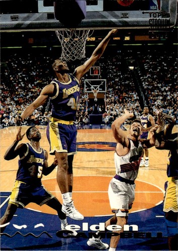 1993-94 Stadium Club Basketball Card Elden Campbell Los Angeles Lakers ...