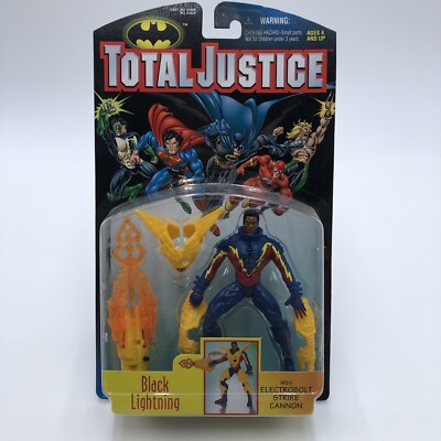 Batman Total Justice Black Lightning Action Figure Kenner 1997 | eBay