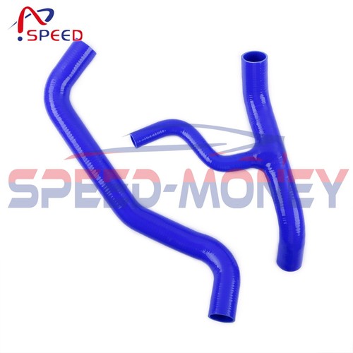 For Ford F-150 / Heritage 4.6L 1998-2004 Blue Silicone Coolant Radiator ...