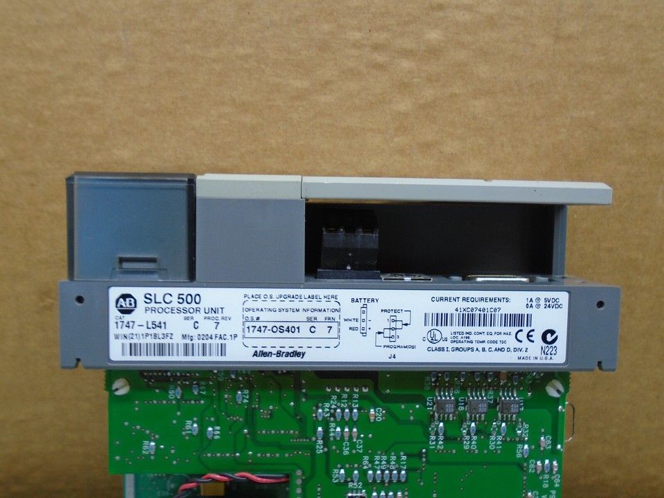 1747-L541 /C Allen Bradley SLC 500 5/04 PLC 1747L541 W178 ...