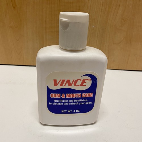 Vince Gum & Mouth Care Oral Rinse and Dentifrice 4oz ORIGINAL | eBay