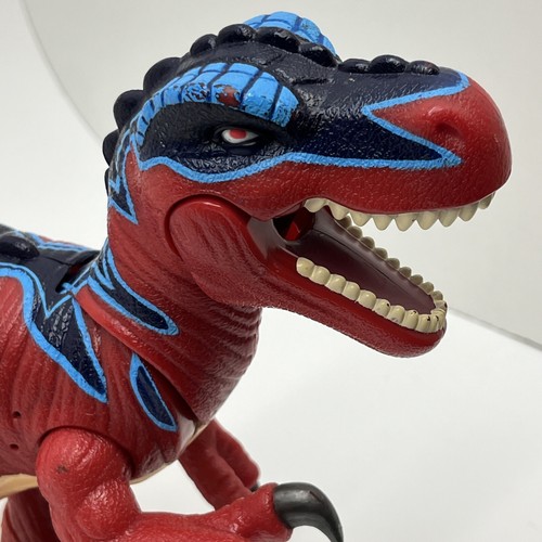 Vintage Razor Red T-Rex Imaginext Dinosaur Battery Roars & Chomps 🔥 | eBay