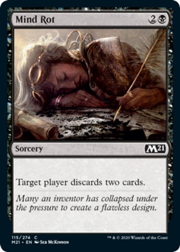 Mind Rot - Core Set 2021 #115/274 MTG Magic The Gathering | eBay