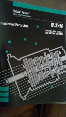 Eaton Fuller HD Transmissions Illustrated Parts List 13707DLL/ML TRIP ...