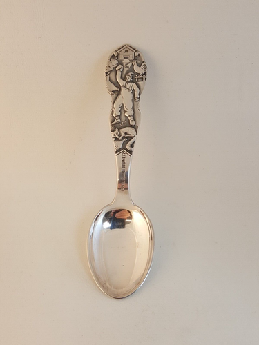 Vintage 830 silver spoon Norwegian Pal Sine Honer Arvid Lee | eBay
