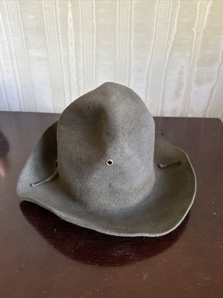 BSA Scoutmaster Official Wool Campaign Hat 1940’s -1950’s | eBay