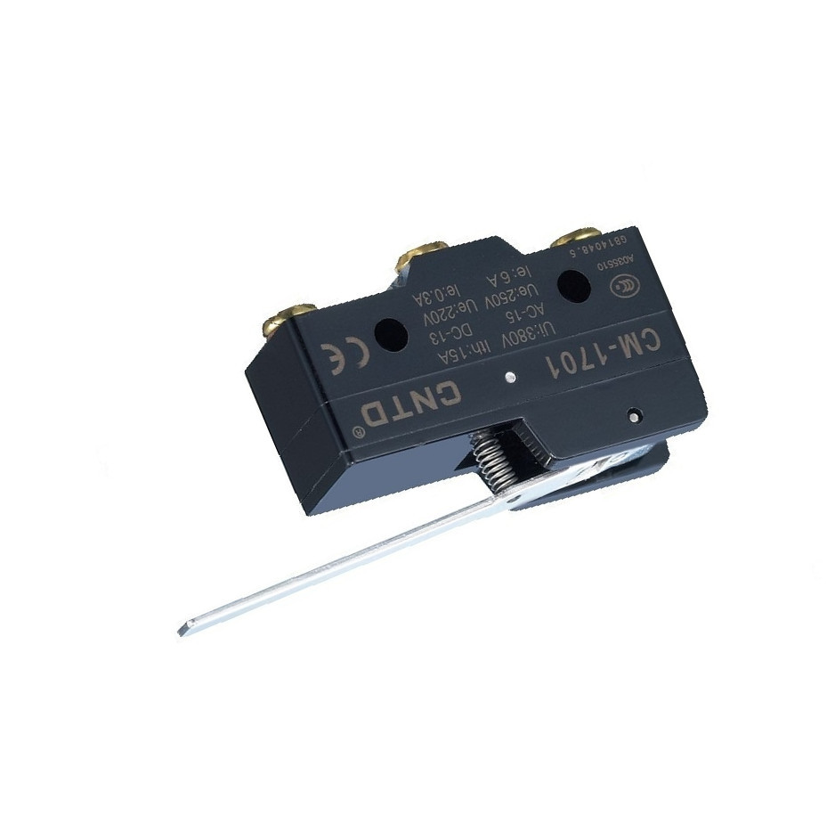 1PCS Micro Limit Switch Long Lever Arm SPDT Snap CNTD CM-1701 TEMCo ...