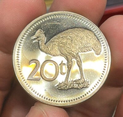 1976 Papua New Guinea 20 Toea Proof Coin High Grade High Value | eBay