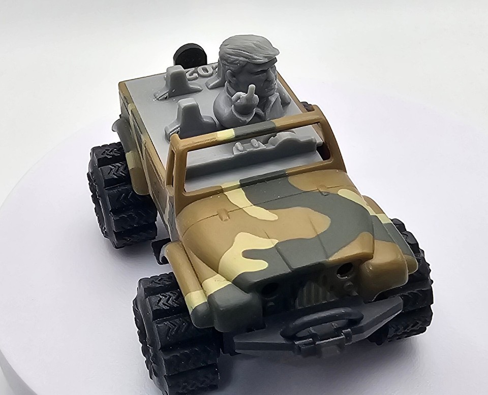 TRUMP Schaper Stomper Custom Resin printed Jeep kit bumpers, TRUMP ...