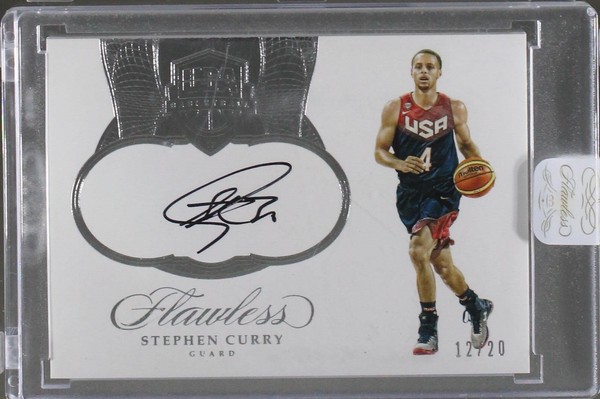 2016-17 Panini Flawless - USA Basketball Signatures Silver #USA-SC ...