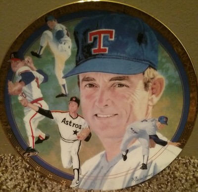 The Best Of Baseball Hamilton Collection Collector's Plate Nolan Ryan ...
