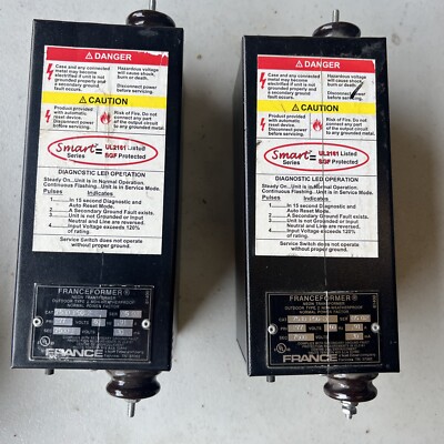 (1) Franceformer 7530-P5G-2 Outdoor Neon Sign Transformer 277V 60Hz ...
