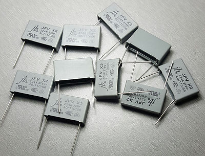 0.22uf 220N X2 PCB Mains Suppression Capacitor Pack of 10 | eBay Australia