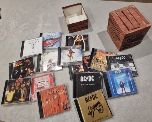 AC/DC BOOM BOX 16 × PICTURE CD BOX SET COMPILATION, LTD. ED 1995 EMI ...