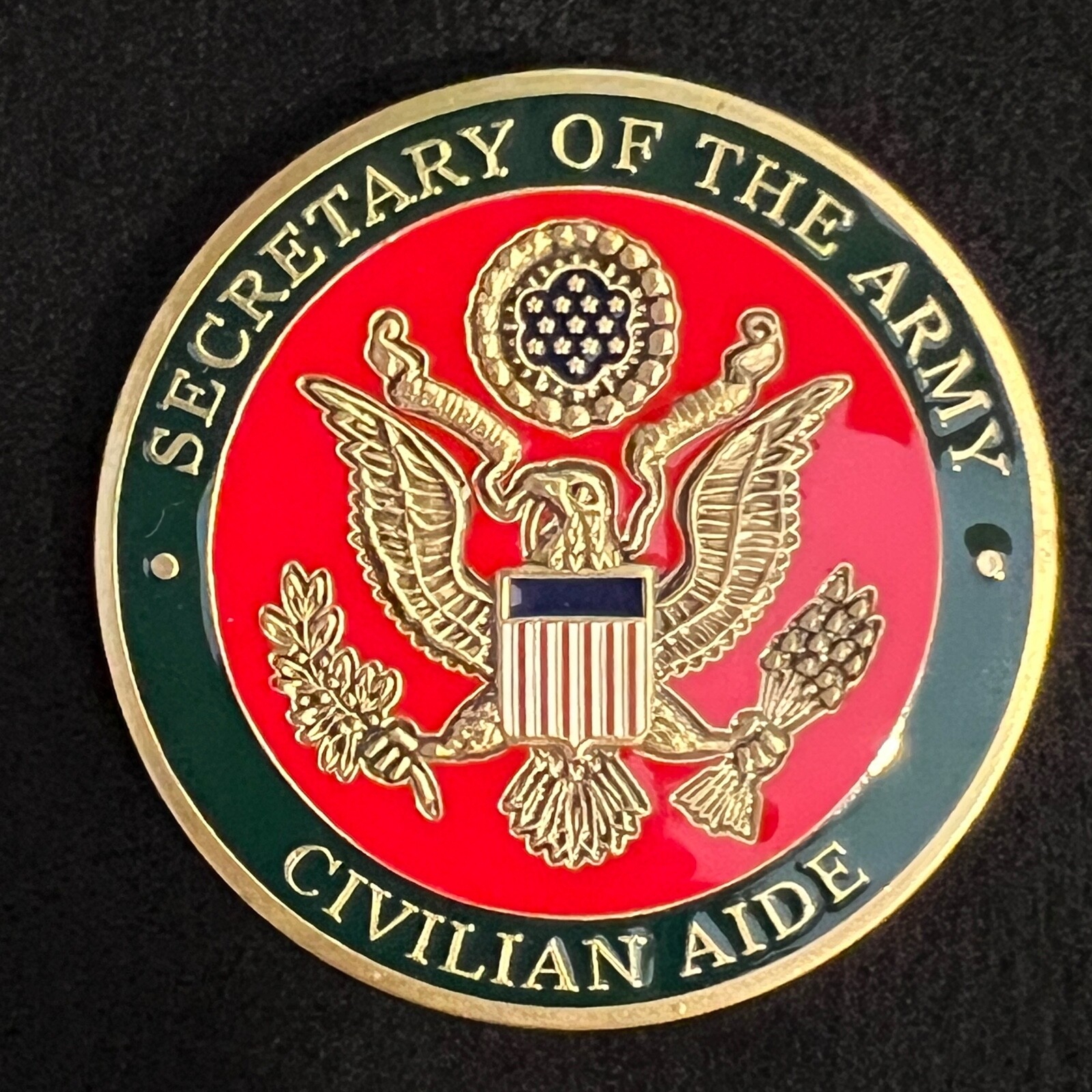 Secretary of the Army Civilian Aide Challenge Coin | eBay