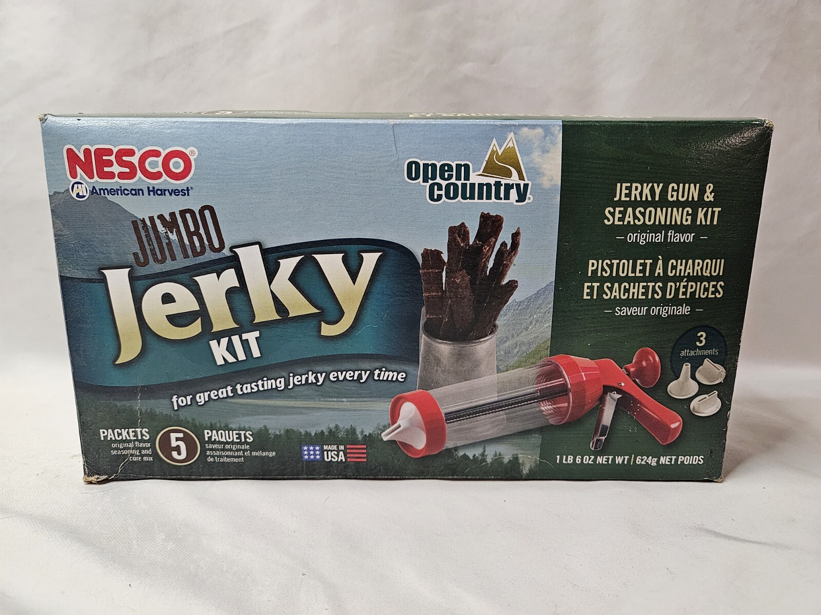 Nesco Jumbo Jerky Works Kit New. No spice packs included. Never Used ...