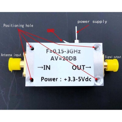0.7DB Noise Figure -110DBM Sensitivity For GPS Antenna Low Noise ...