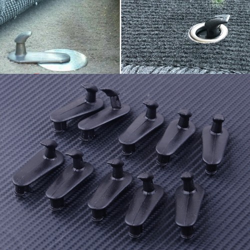 10Pcs Car Mat Fixing Floor Carpet Clip Hooks Fit For Toyota Corolla ...
