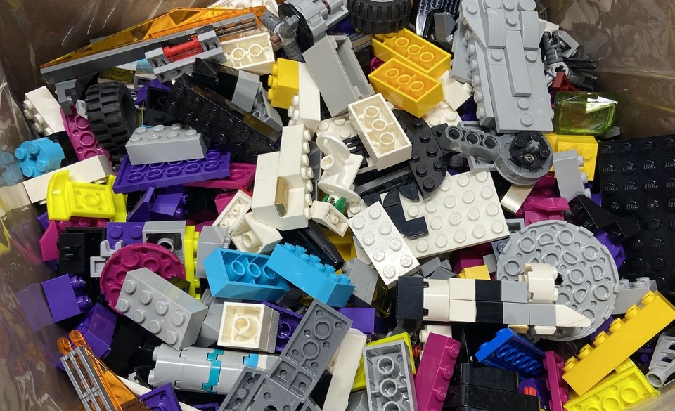 Lego 8lbs Pounds Random Pieces Building Blocks Bulk Lot | eBay